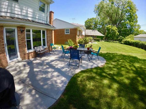 Concrete Patio Installation in Highland Park, Illinois | Total Paving ...